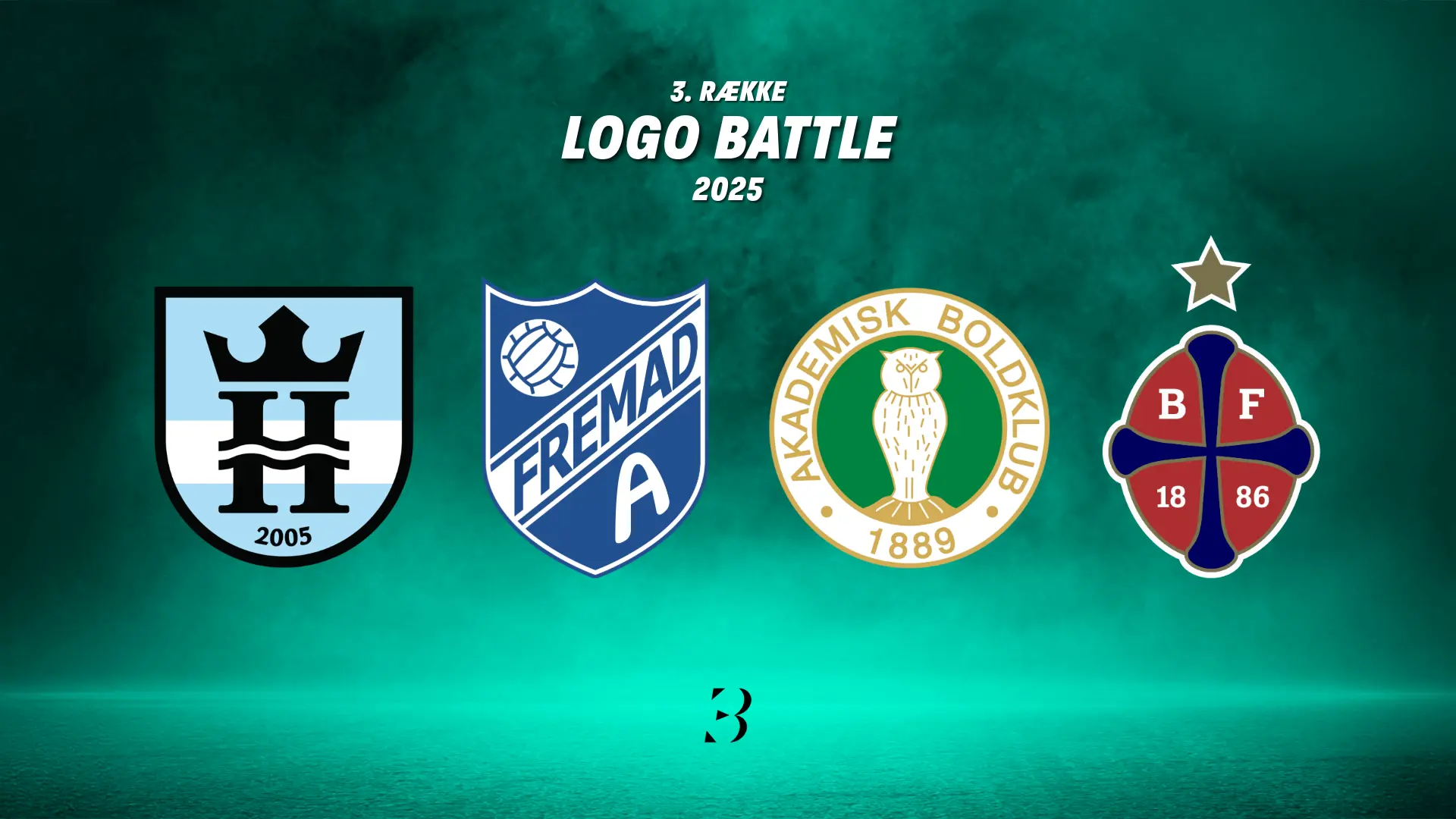 Semifinalisterne til Logo Battle 2025 er fundet | 3. Række